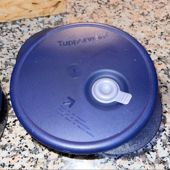 Tupperware | Kitchen | Tupperware Set Of Two Crystal Wave Microwaveable ...
